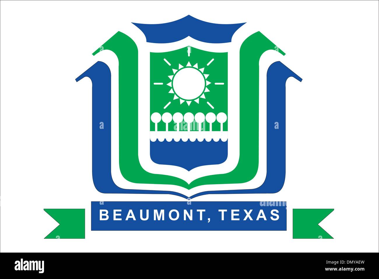 Beaumont city flag Stock Vector Image & Art - Alamy