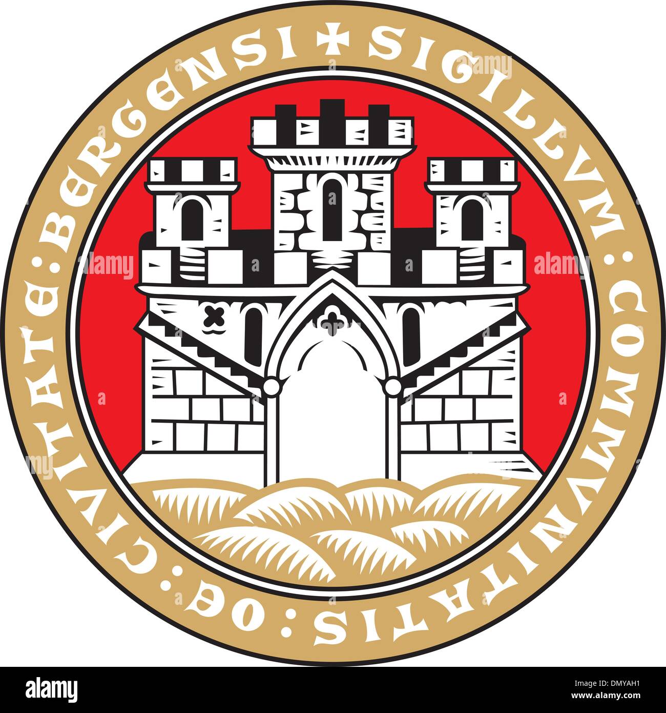 To bergen Stock Vector Images - Alamy