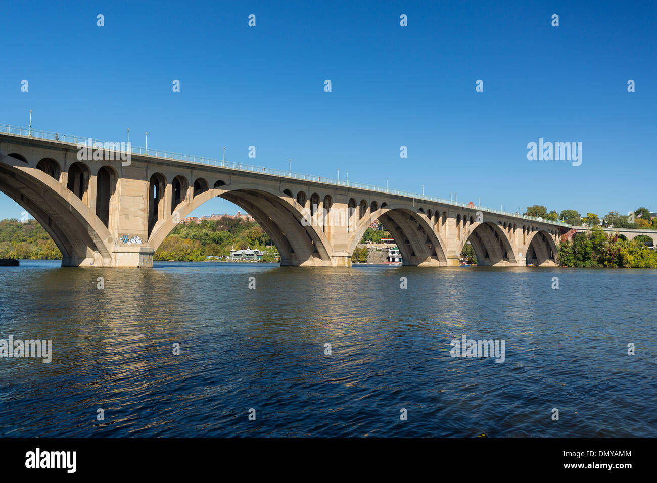 WASHINGTON, DC, USA - Key Bridge, Potomac River Stock Photo - Alamy