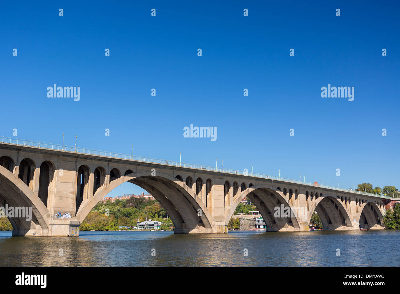 WASHINGTON, DC, USA - Key Bridge, Potomac River Stock Photo - Alamy