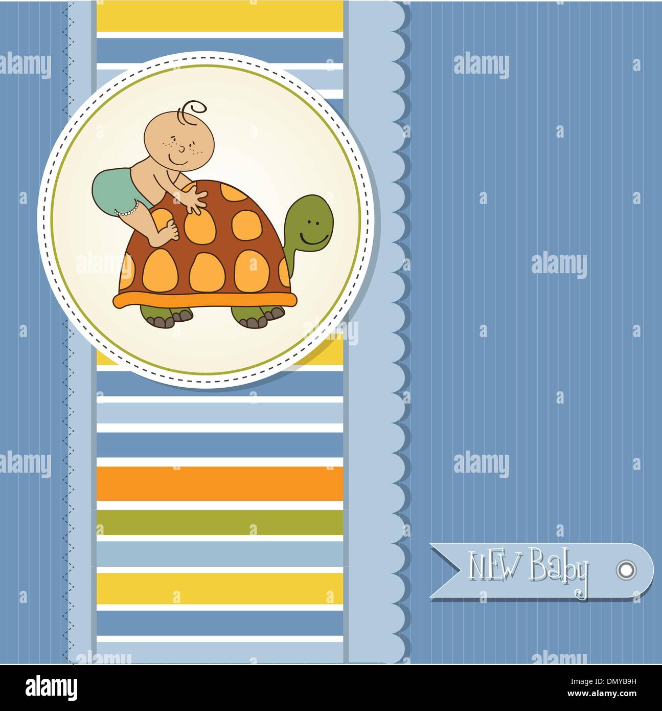 Turtles Baby Shower Cards