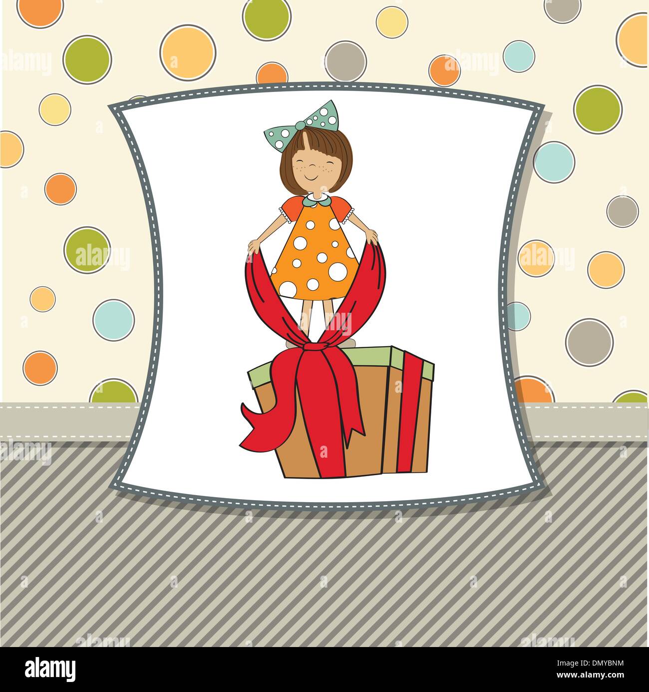 Bind girl Stock Vector Images - Alamy