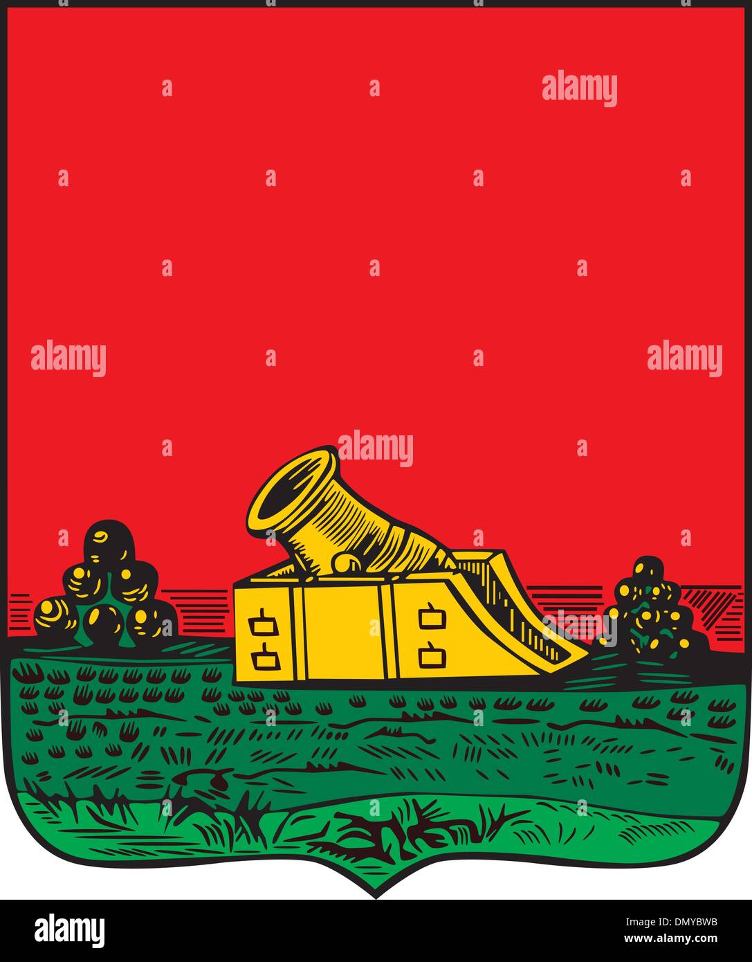 Flag of bryansk Stock Vector Images - Alamy
