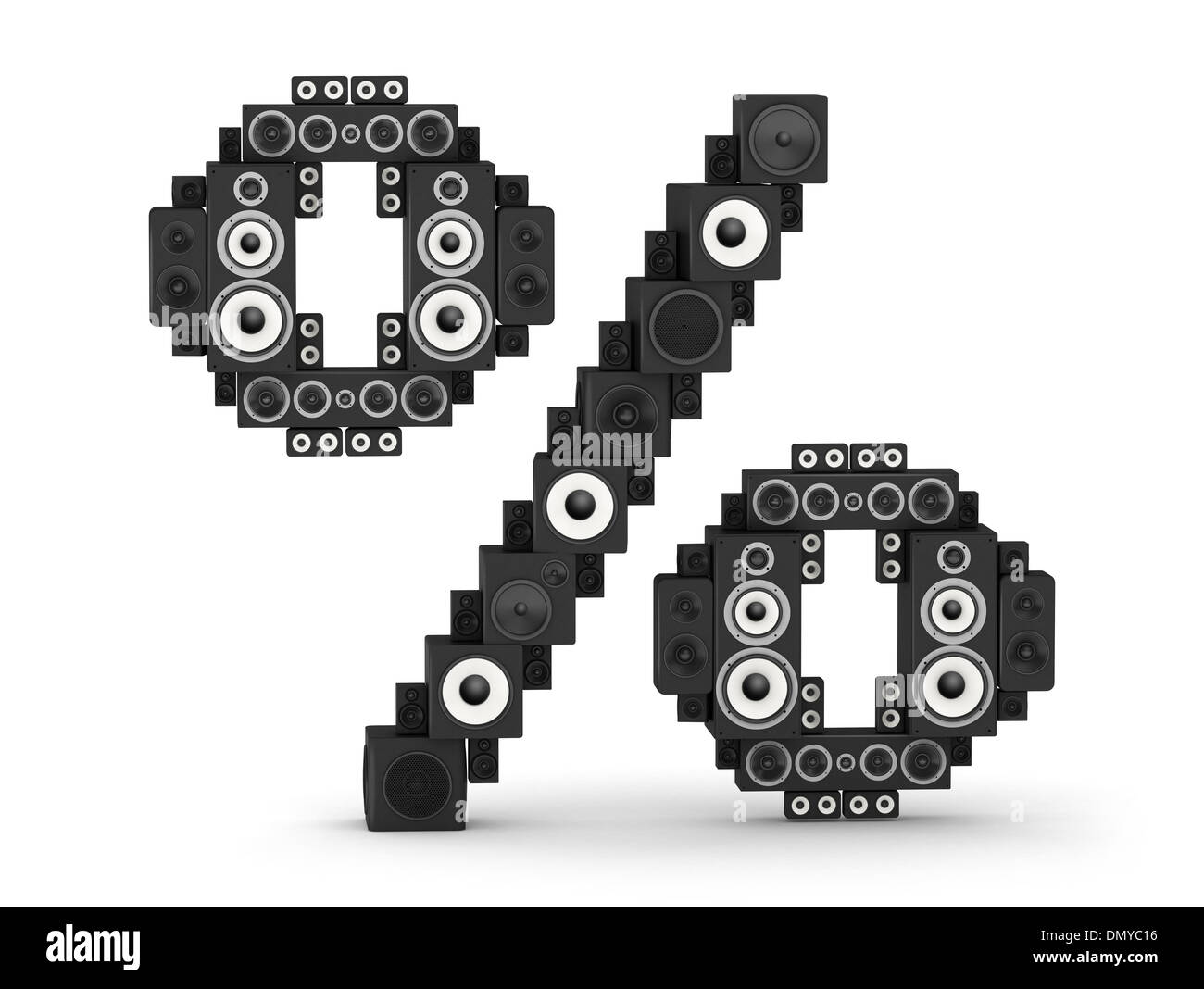 Music hifi speaker Black and White Stock Photos & Images - Alamy