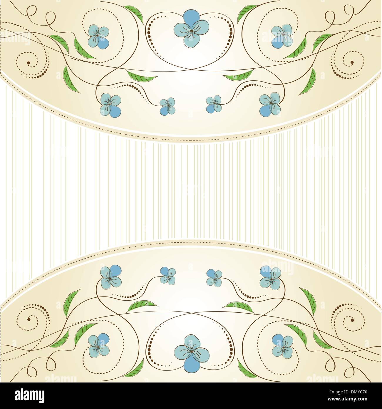 customizable floral background Stock Vector Image & Art - Alamy