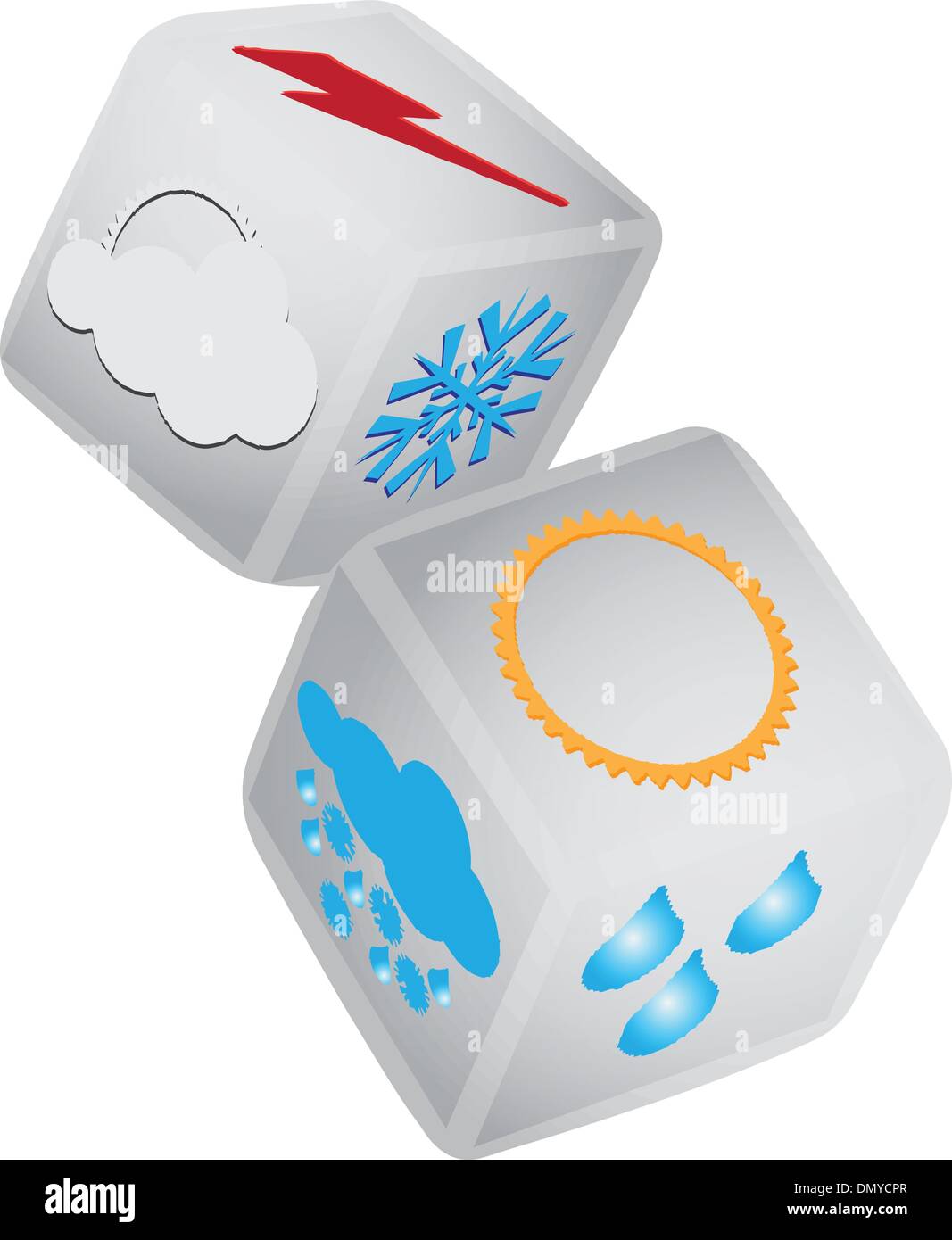 Cloudy outlook vector vectors hi-res stock photography and images - Alamy