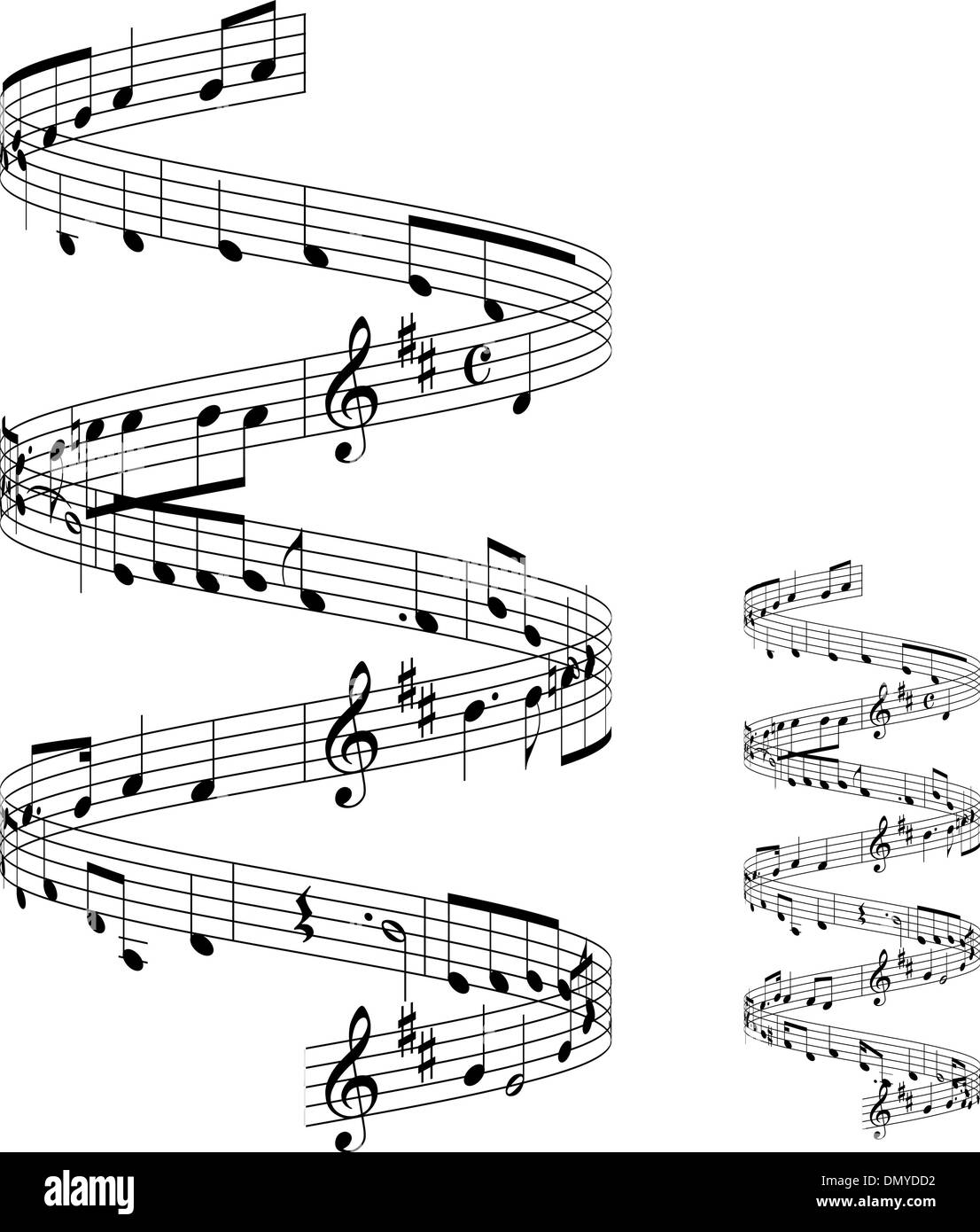 Musical scroll hi-res stock photography and images - Alamy