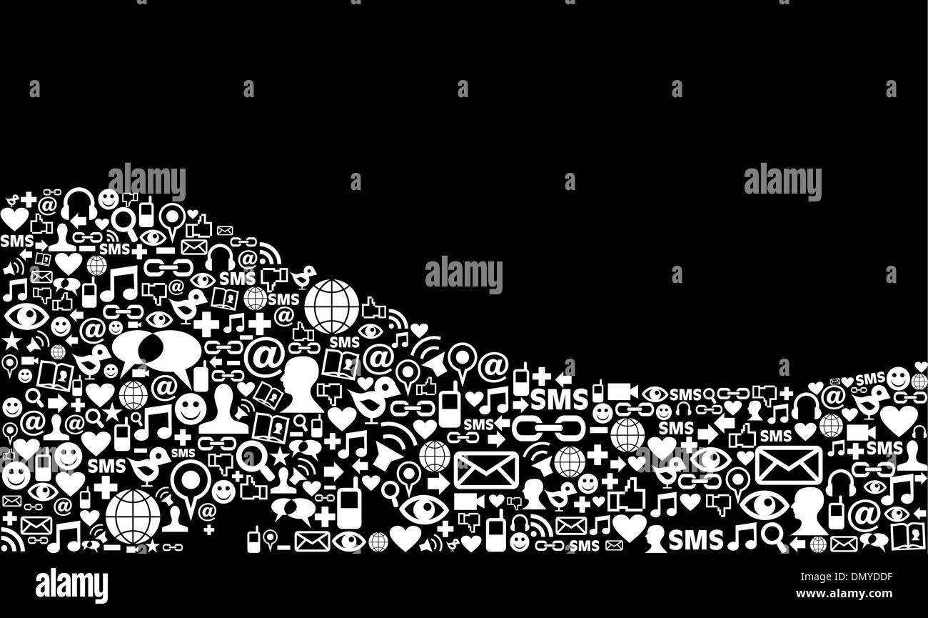 Social media connect icon Stock Vector Images - Alamy