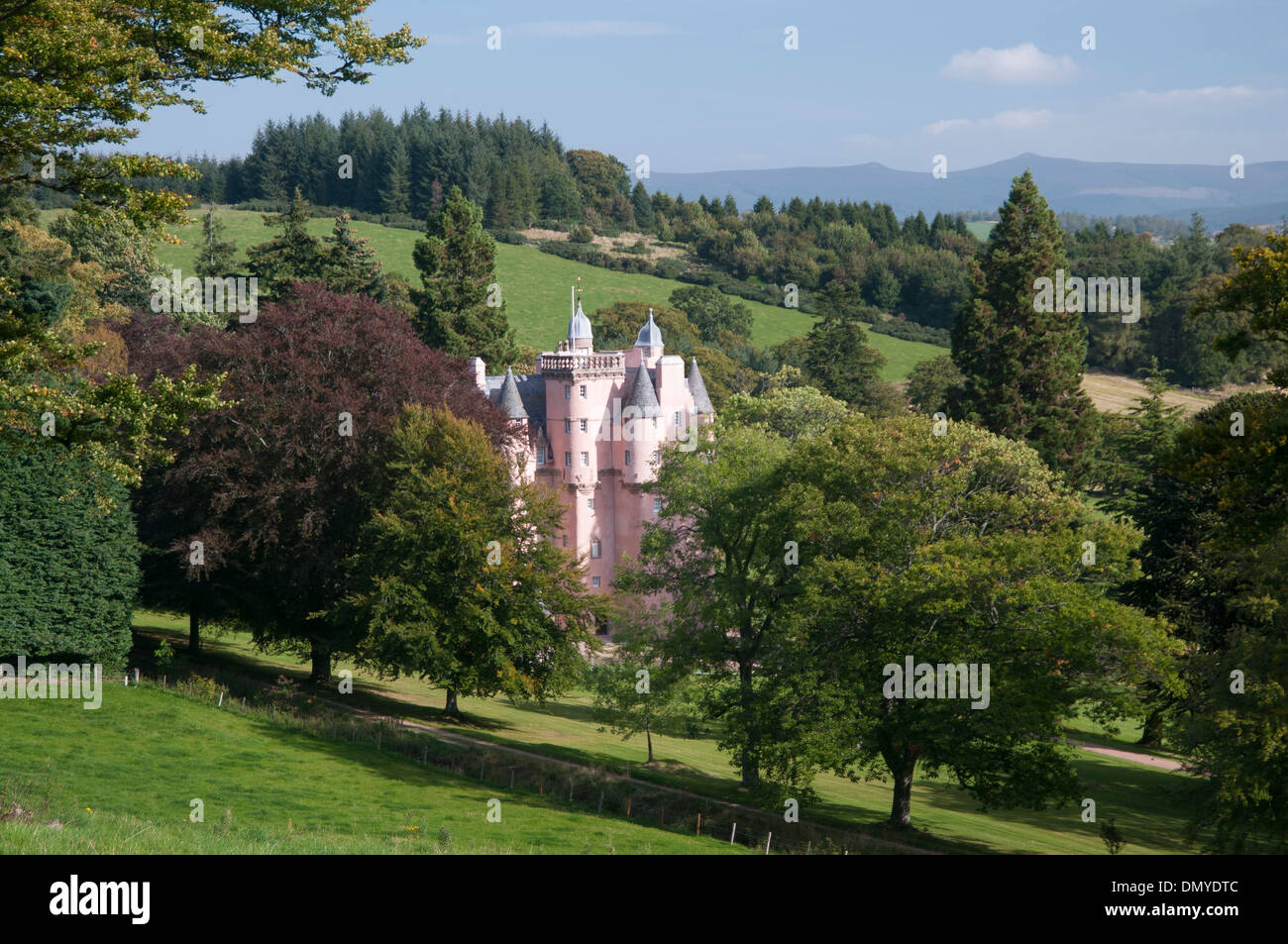 craigievar castle royal deeside a scottish castle Stock Photo - Alamy