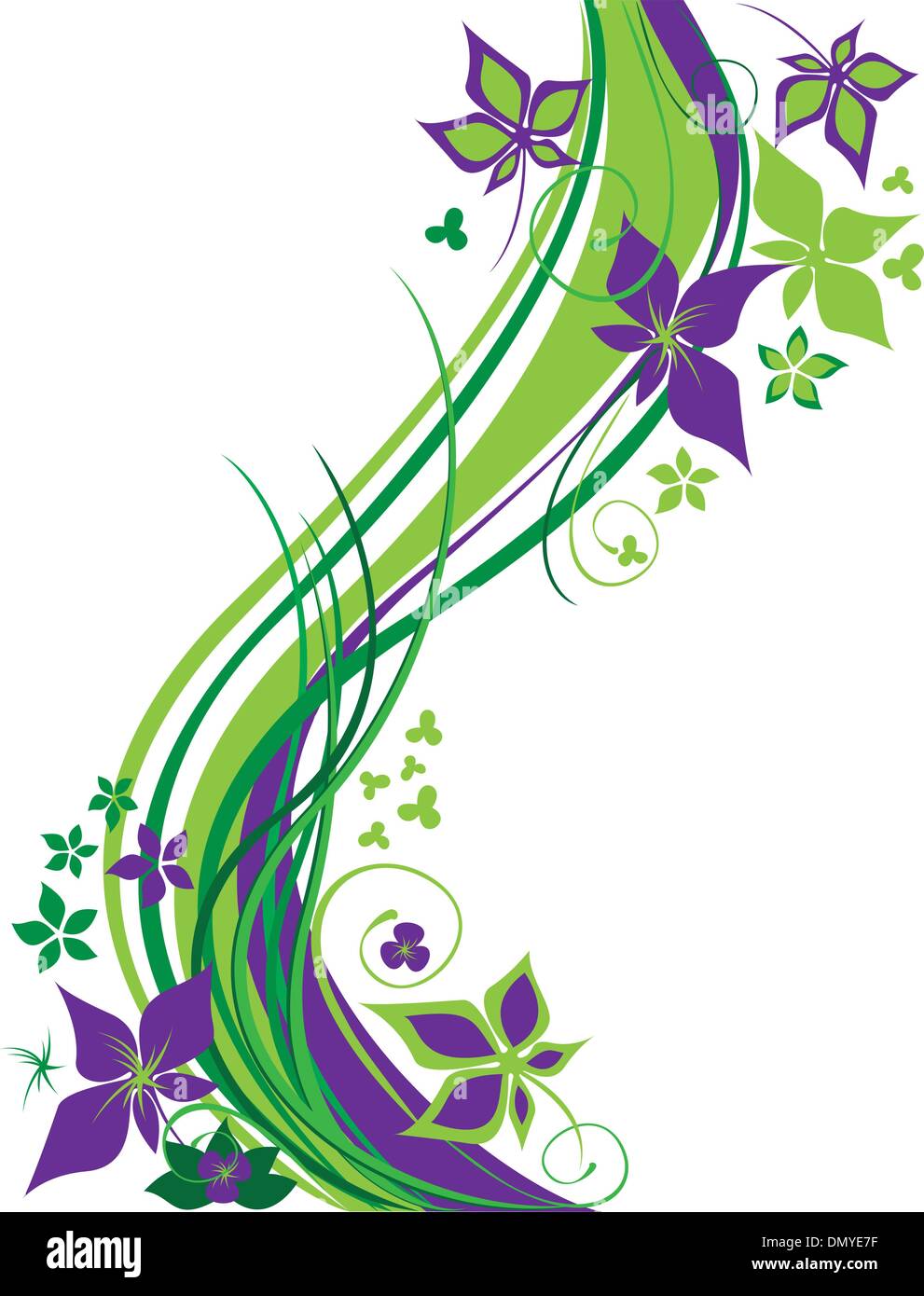 Decorative background Stock Vector Images - Alamy