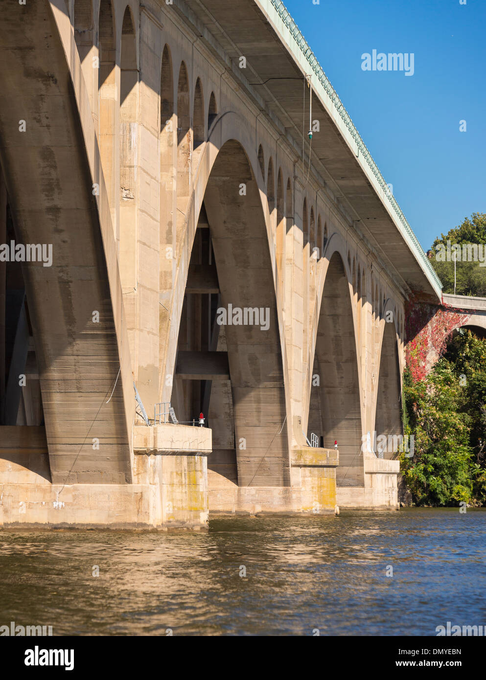WASHINGTON, DC, USA - Key Bridge, Potomac River Stock Photo - Alamy