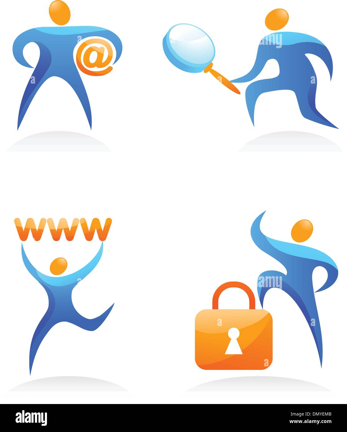 Woman for logos Stock Vector Images - Alamy