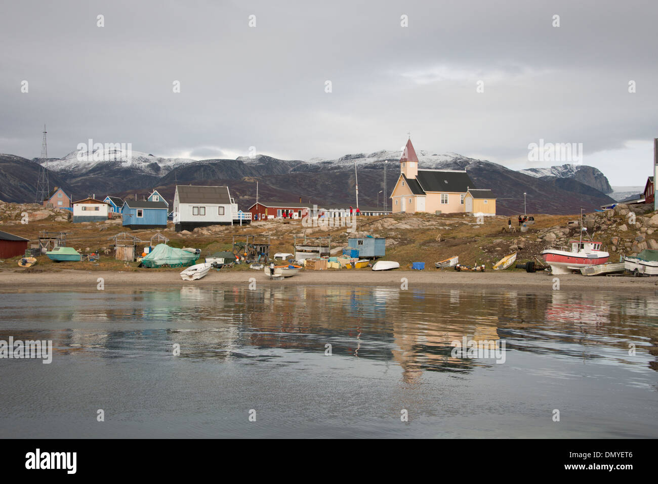Greenland, Nuussuaq Peninsula, Disko Bay, Qaasuitsup municipality ...