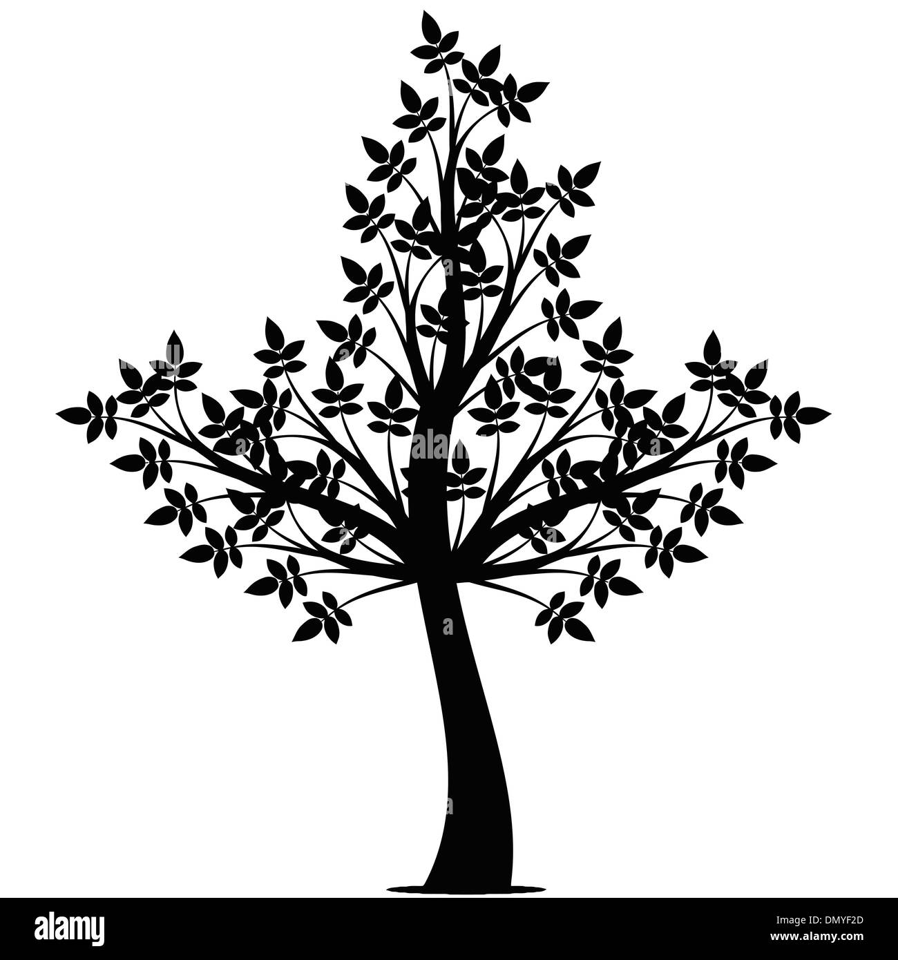 Bird and tree trunk Black and White Stock Photos & Images - Alamy