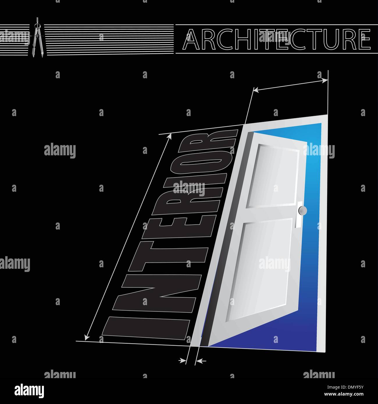 To architecture picture Stock Vector Images - Alamy