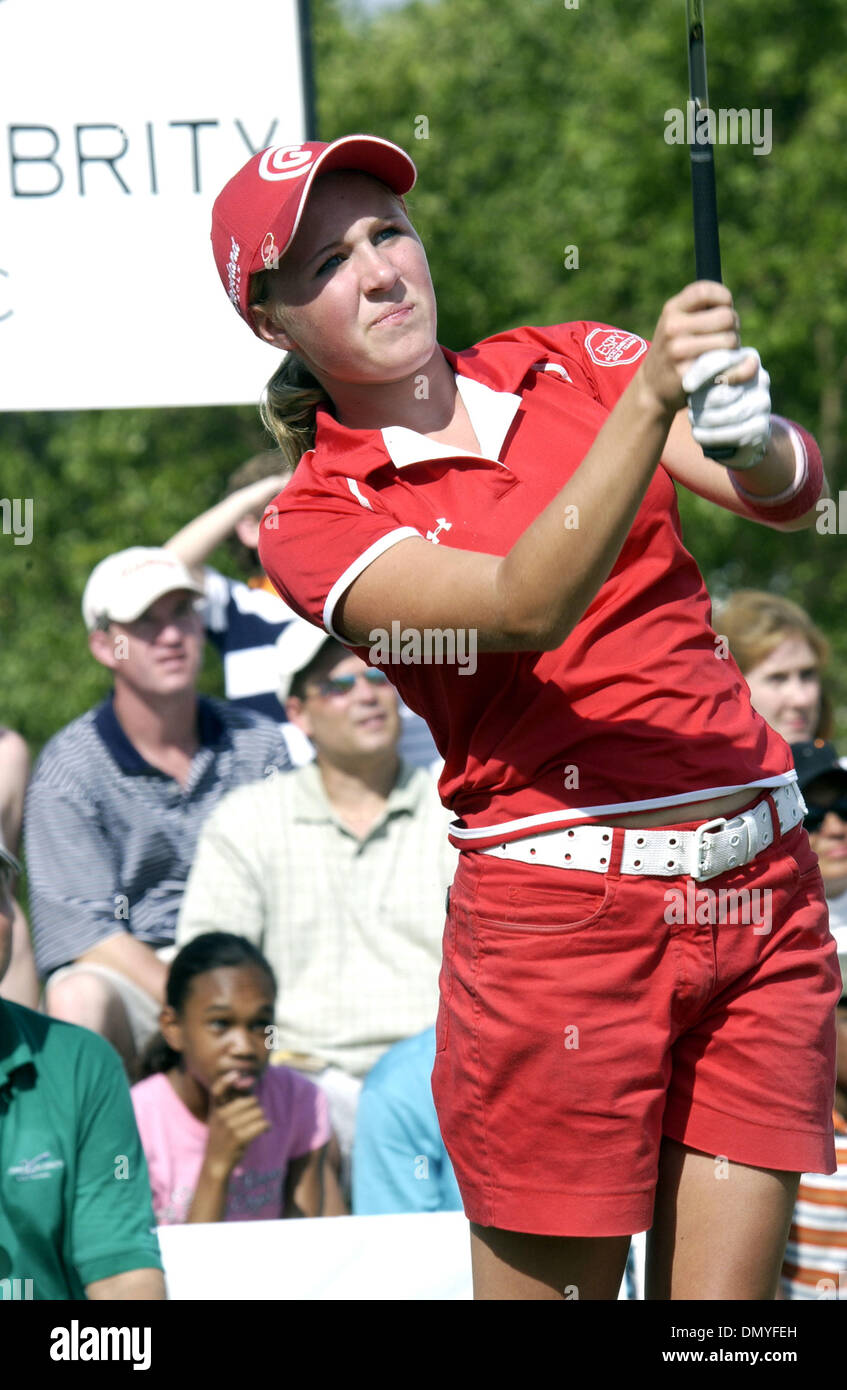 Aug 27, 2006; Raleigh, NC, USA; 13-Year-Old Golf Prodigy DAKODA DOWD ...