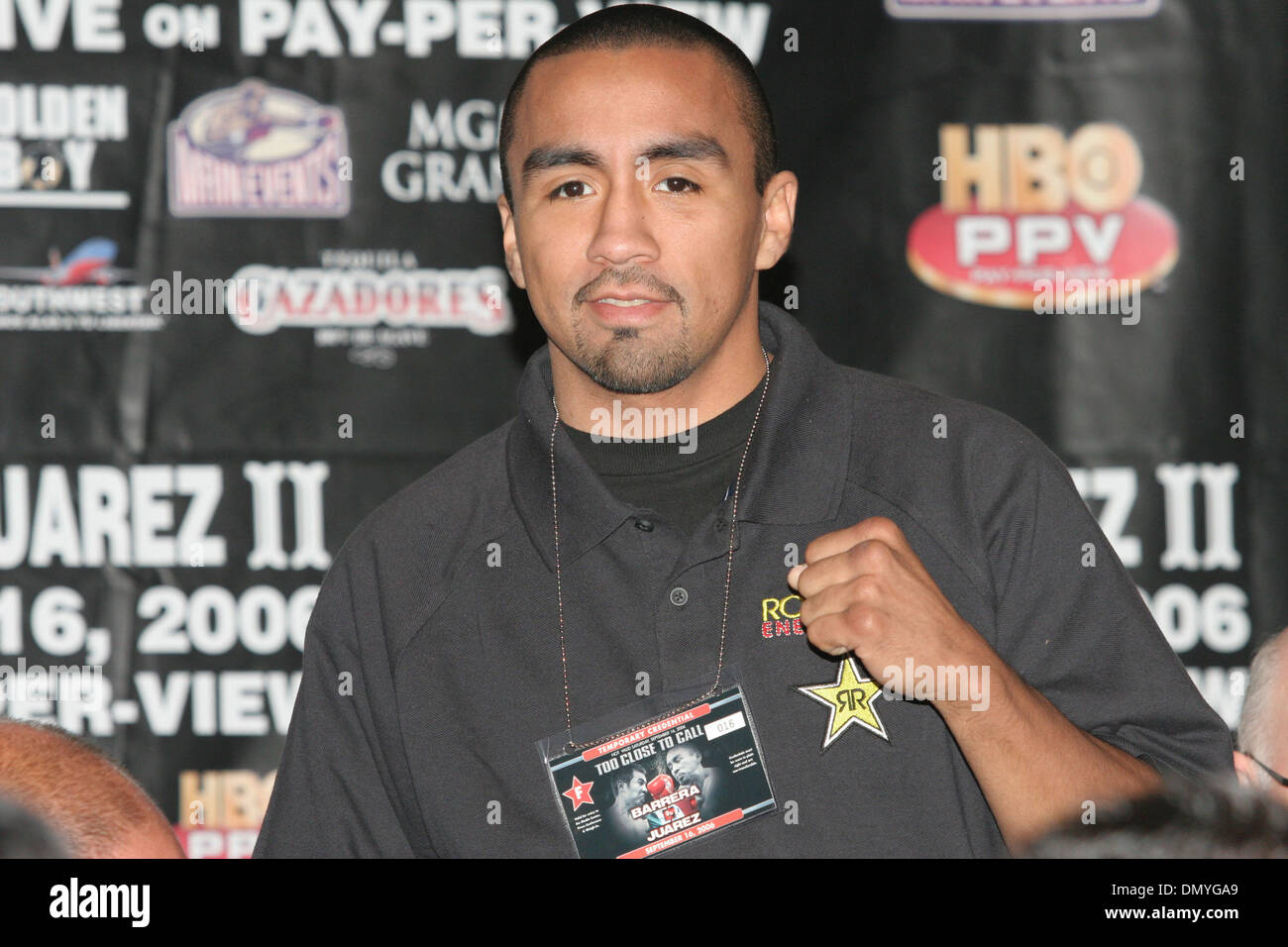 Sep 14, 2006; Las Vegas, NV, USA; BOXING: Fighter RICARDO 'ROCKY ...