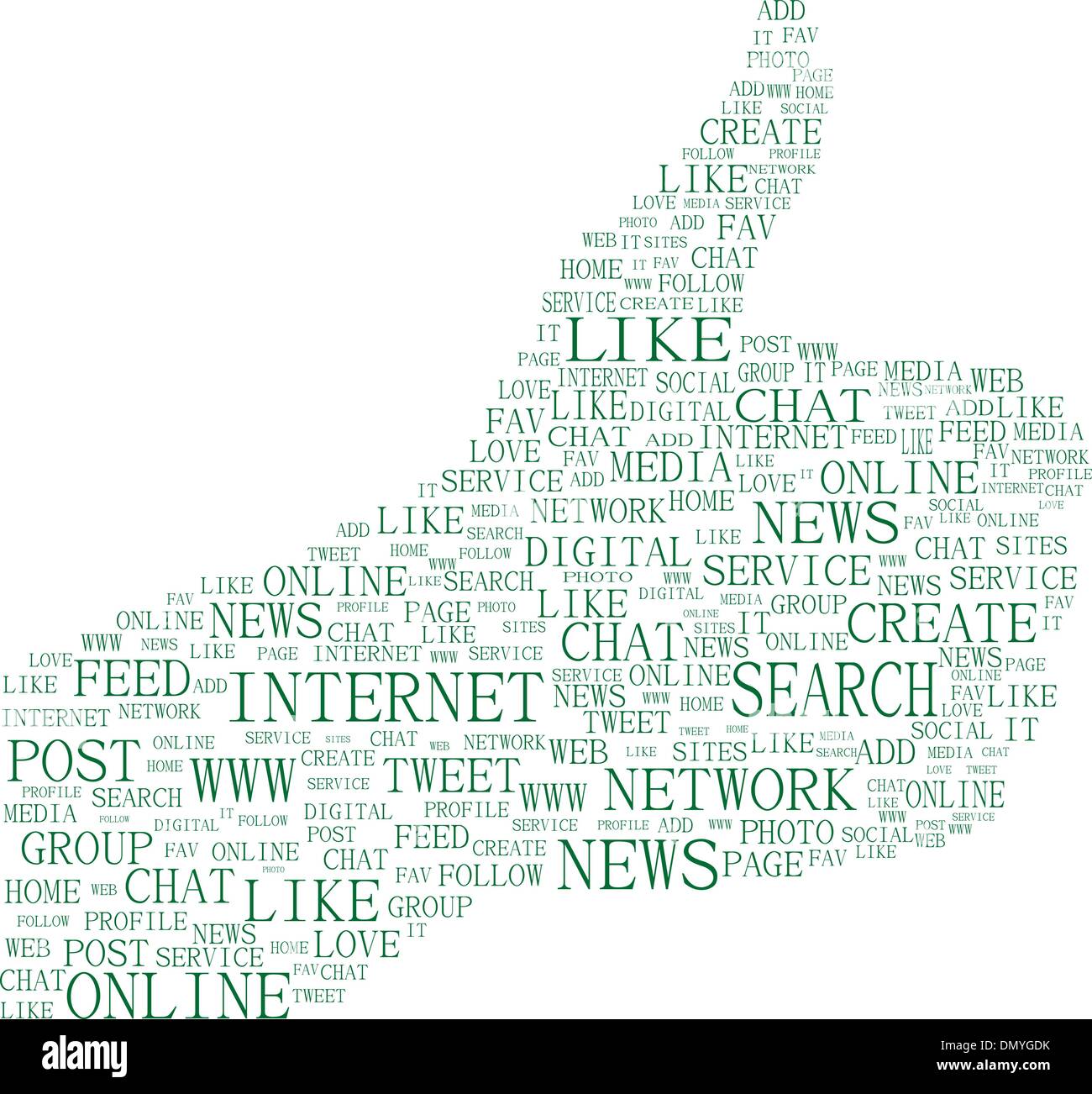 Business hand made like symbol hand Stock Vector Image & Art - Alamy