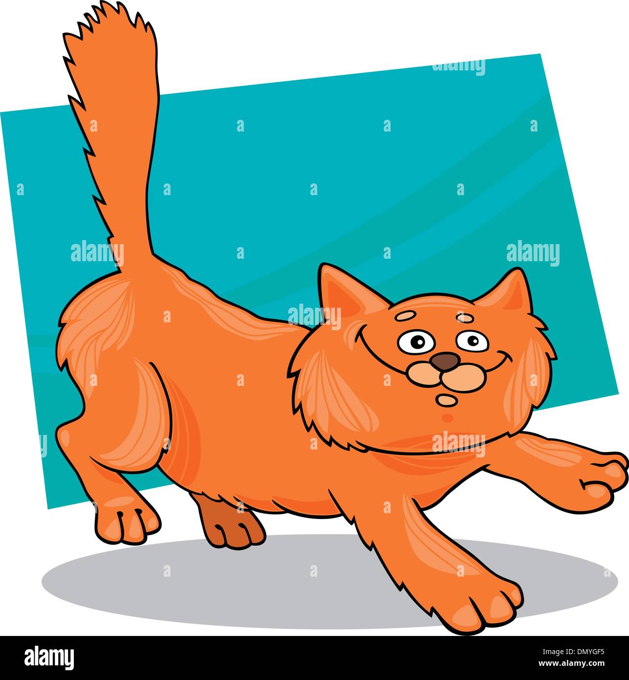Overweight feline Stock Vector Images - Alamy