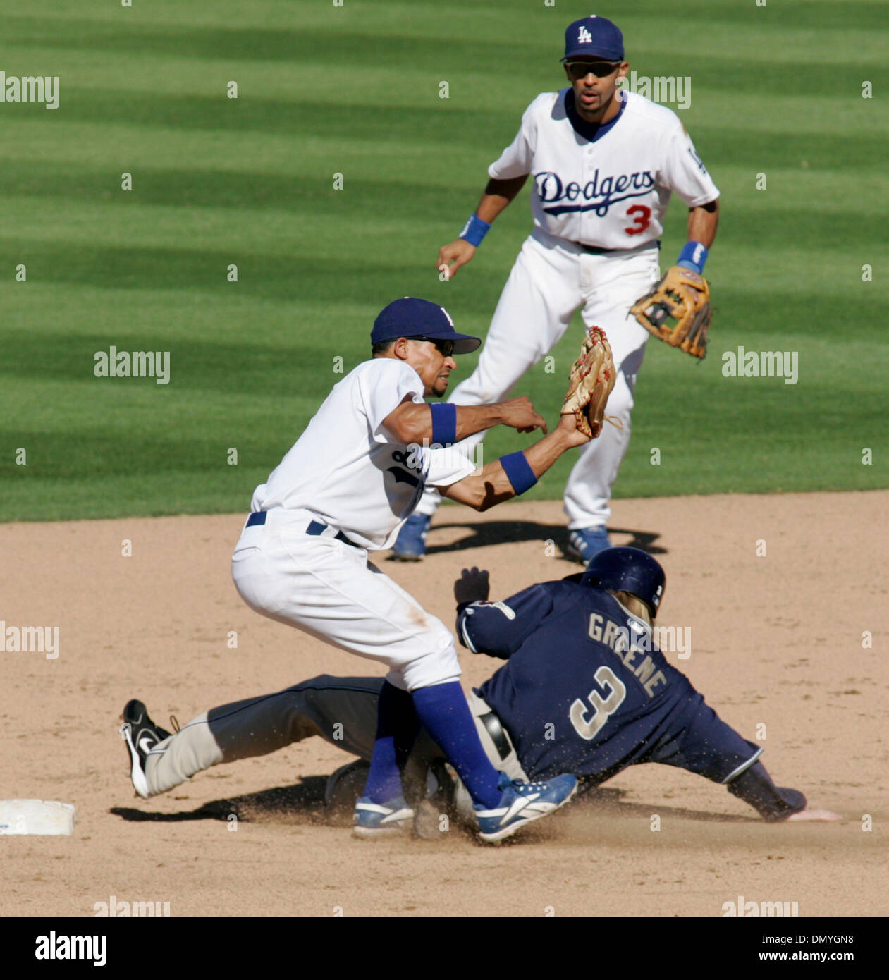 Sep 17, 2006; Los Angeles, CA, USA; MLB Baseball: San Diego Padres (3 ...