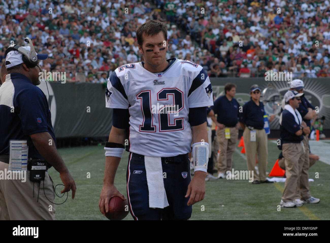 Sep 17, 2006; New York, NY, USA; NFL Football: TOM BRADY at the NY Jets ...