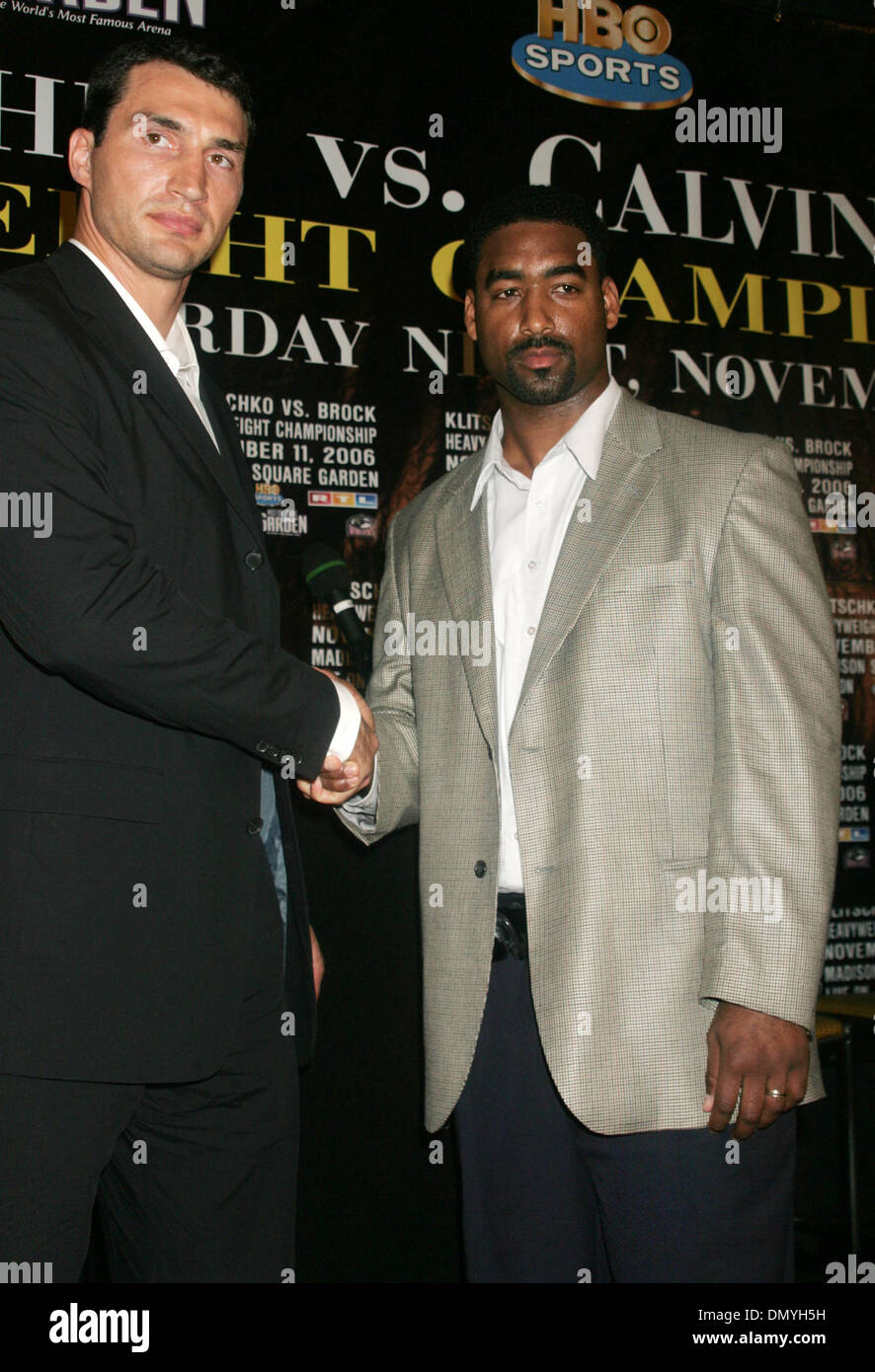 Sep 19, 2006; New York, NY, USA; Heavyweight Champion of the World ...
