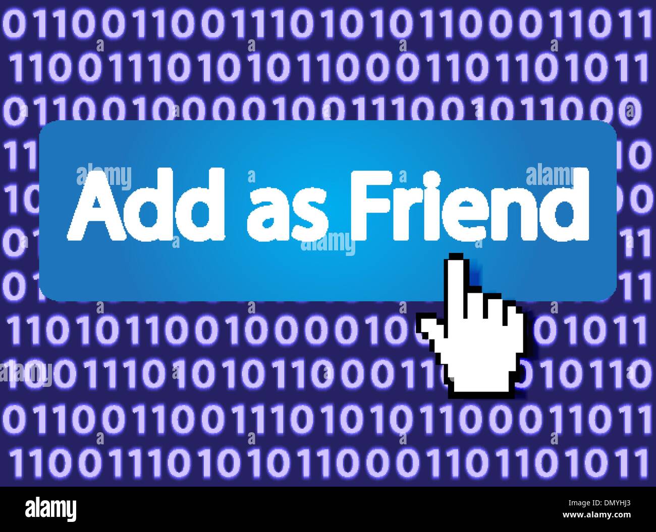 Add as Friend Stock Vector Image & Art - Alamy