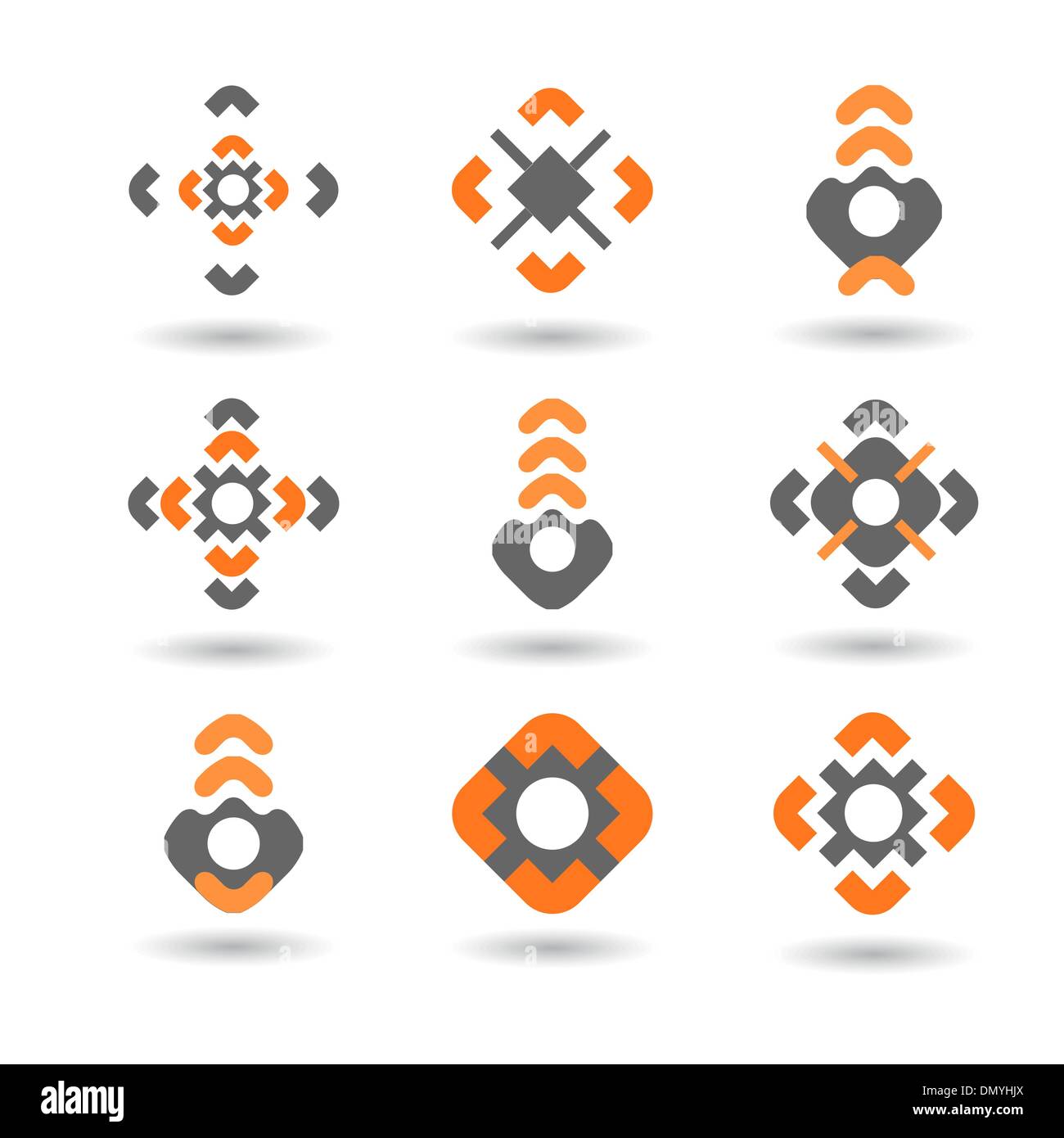 Contemporary design elements Stock Vector Images - Alamy