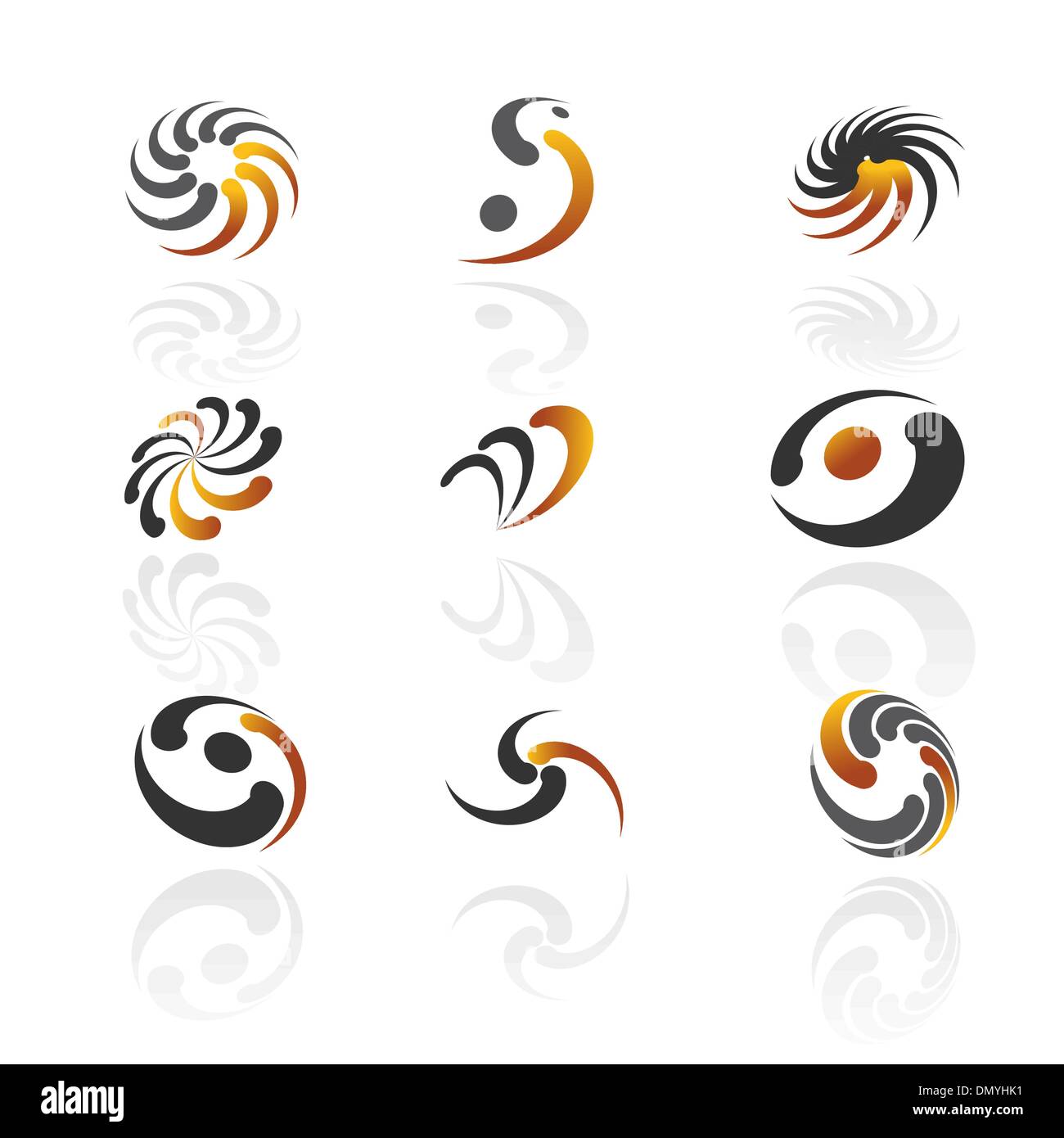 Contemporary design elements Stock Vector Images - Alamy