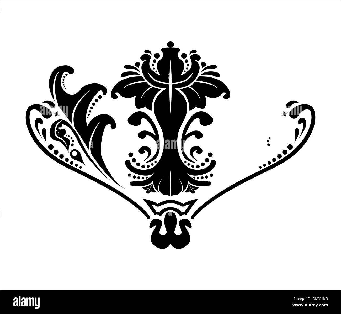 Decorative elements of Black and White Stock Photos & Images - Alamy