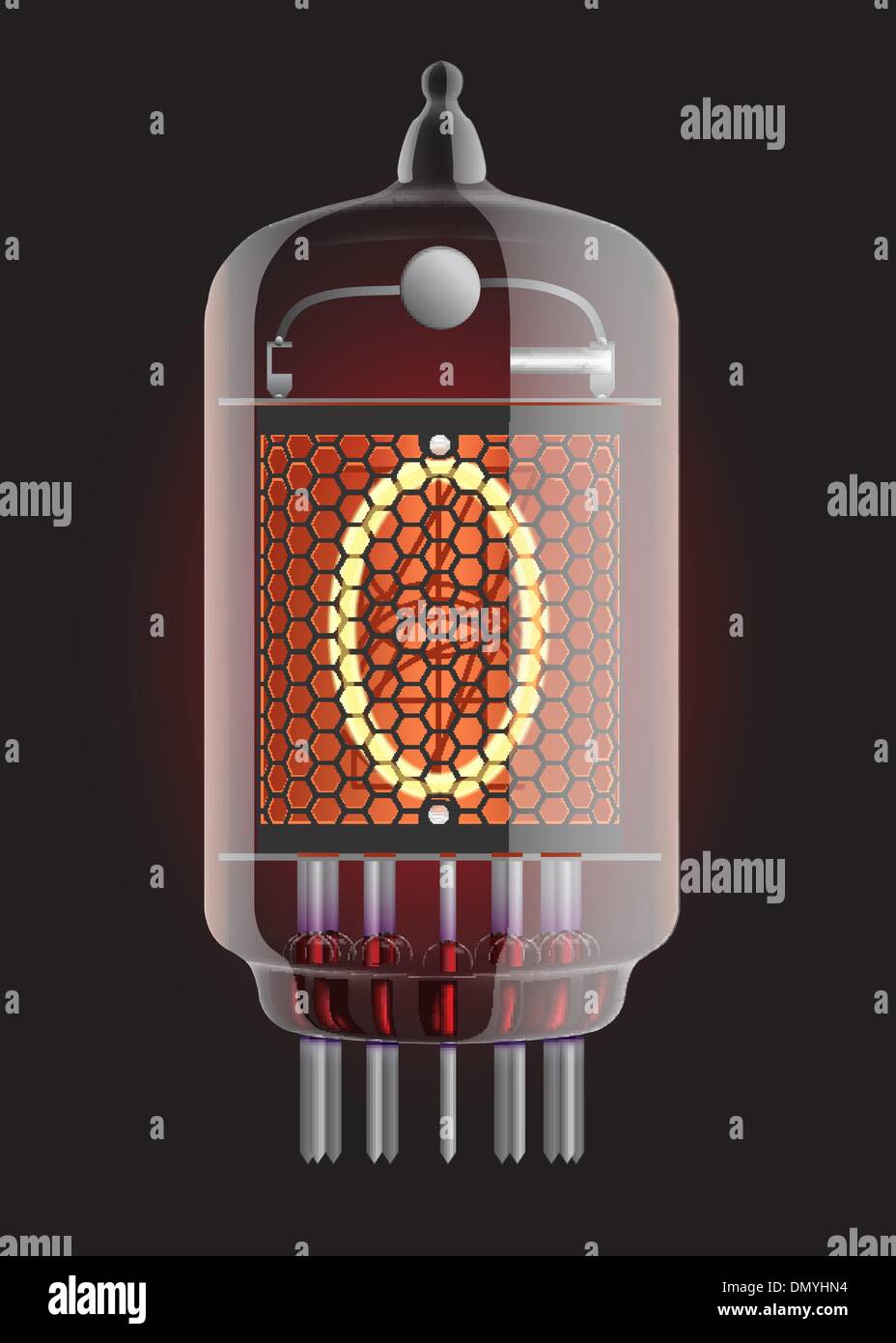Vacuum tube amplifier Stock Vector Images - Alamy