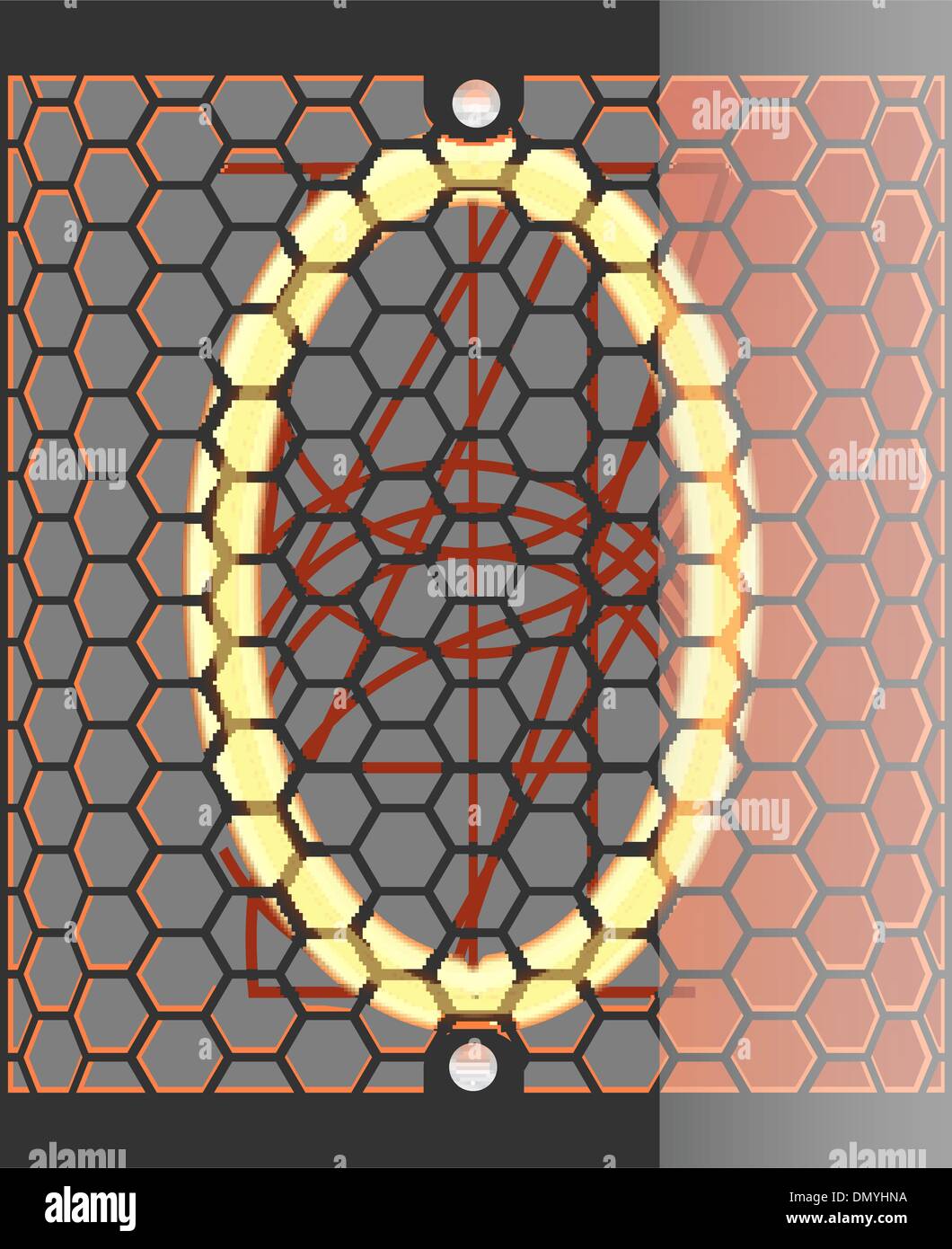 Nixie radio tube Stock Vector Image & Art - Alamy