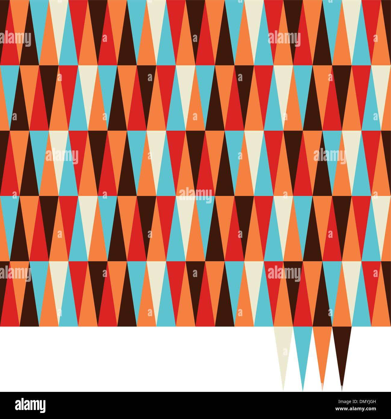 Abstract Colorful Triangle Pattern Background Stock Vector Image And Art Alamy