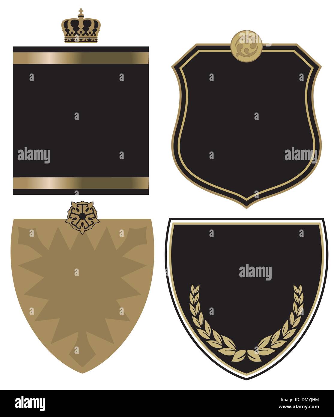 Crest symbol Cut Out Stock Images & Pictures - Alamy