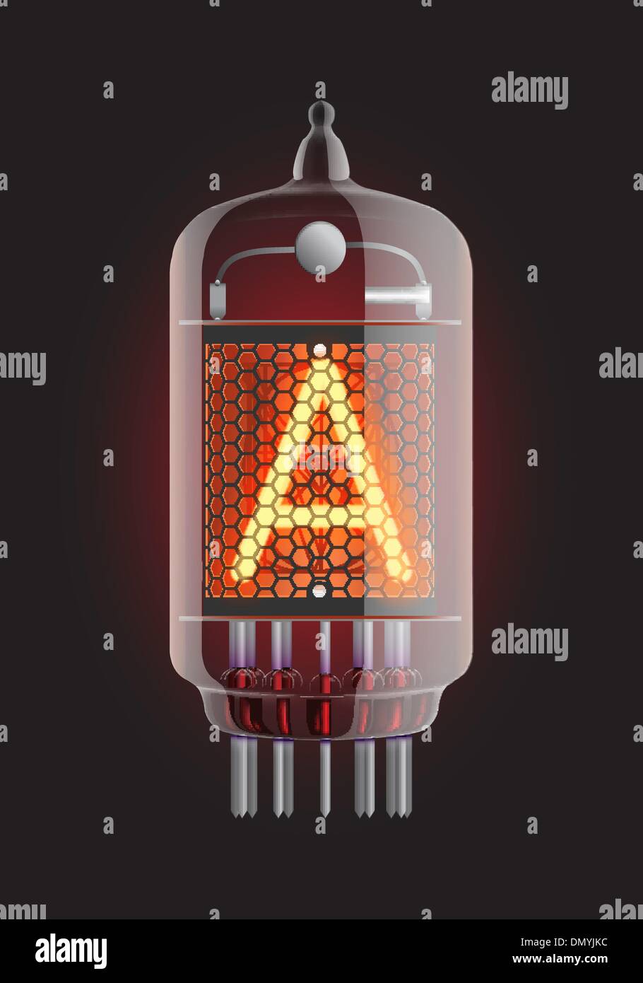 Vacuum tube amplifier Stock Vector Images - Alamy
