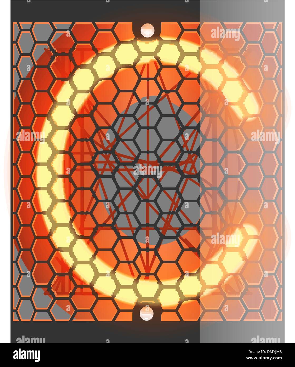 Nixie radio tube Stock Vector Image & Art - Alamy