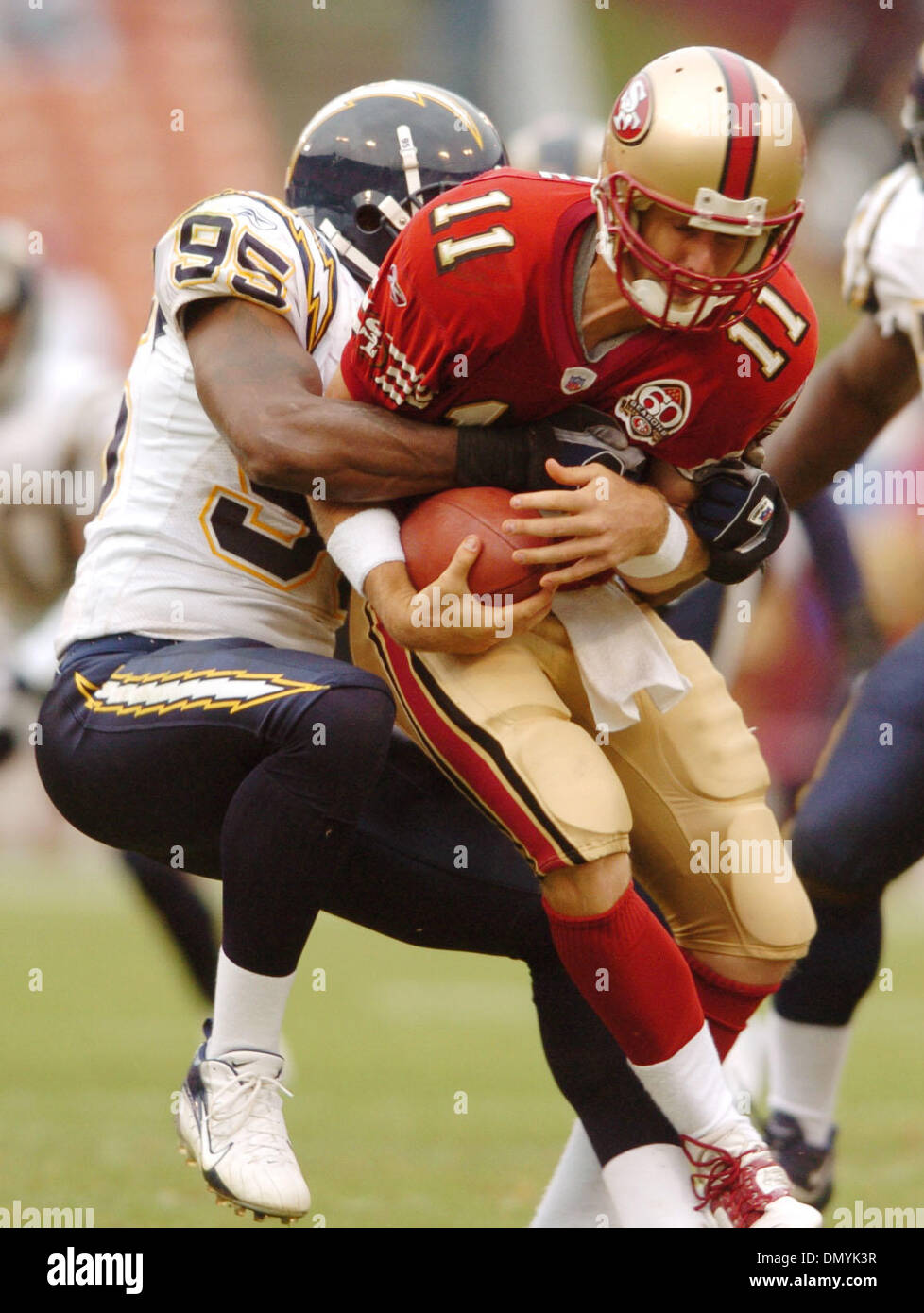 Oct 15, 2006; San Francisco, CA, USA; San Francisco Fory Niner ...