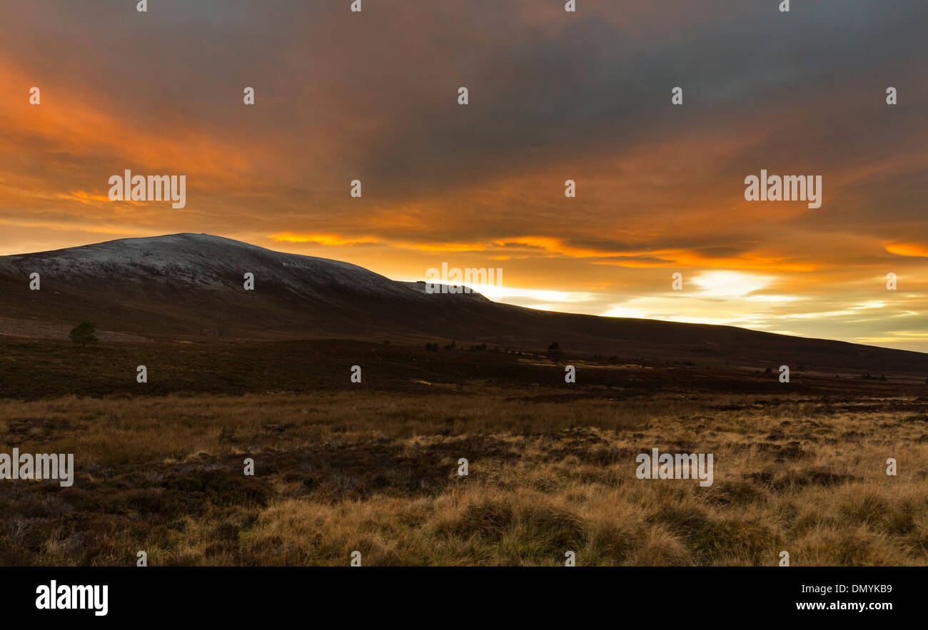 Ben Rinnes at sunset Stock Photo - Alamy