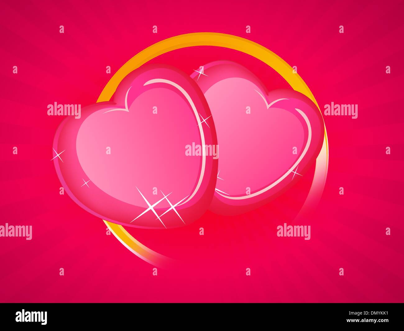 Two drawing hearts hi-res stock photography and images - Alamy