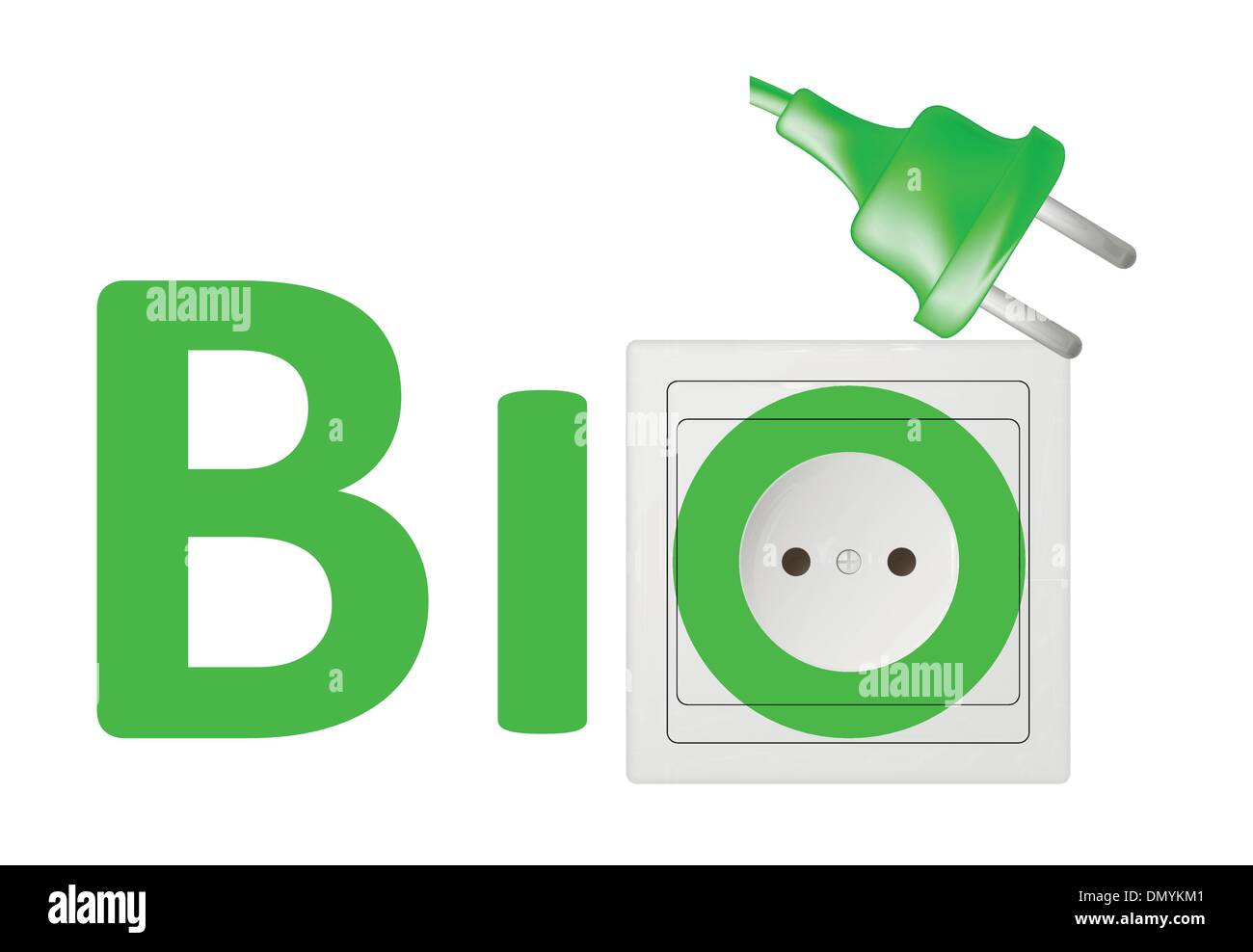 ecological concept, symbolizing bio energy Stock Vector Image & Art - Alamy