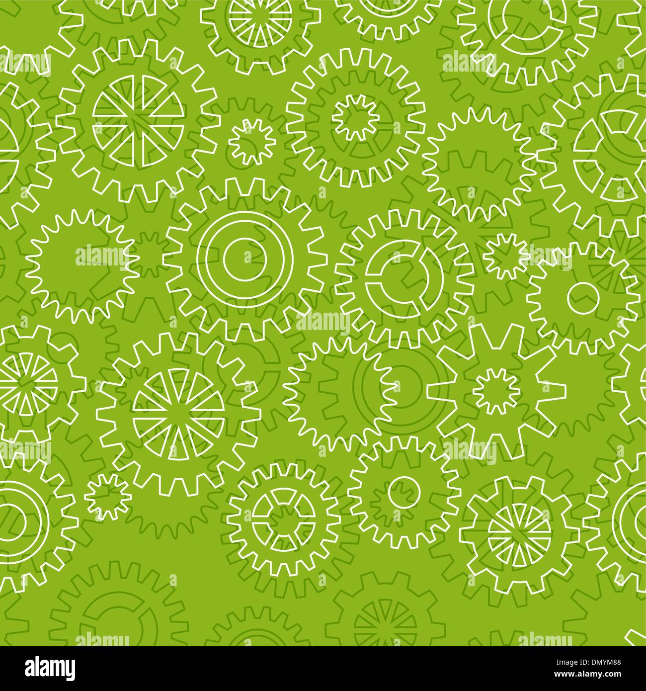 Seamless pattern with gears Stock Vector Image & Art - Alamy