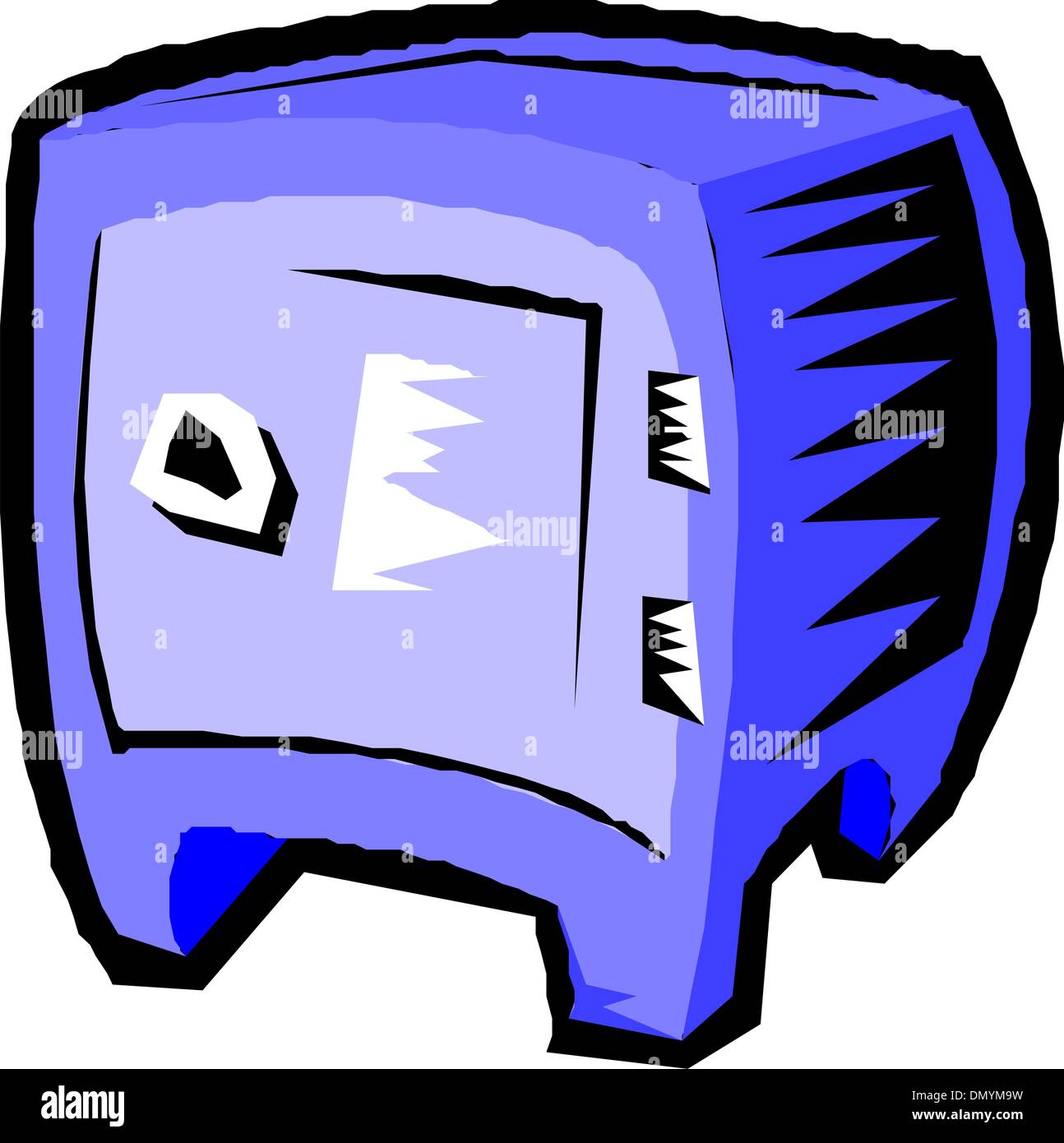 Bank vault locked Stock Vector Images - Alamy