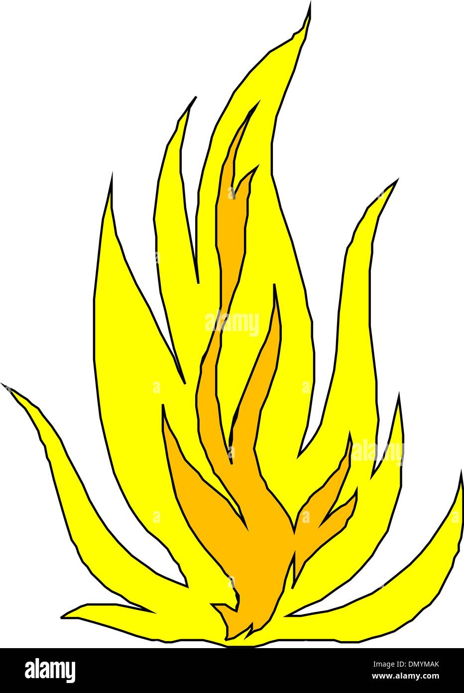 Plastic fire Stock Vector Images - Alamy