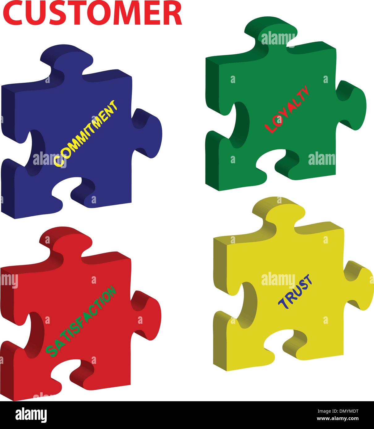 Customer loyalty vector vectors hi-res stock photography and images - Alamy