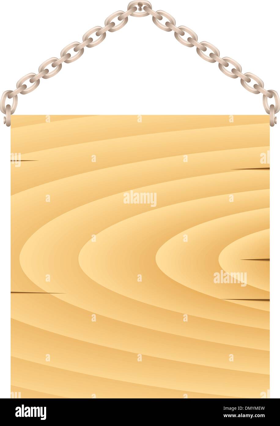 Empty poster hanging on Stock Vector Images - Alamy