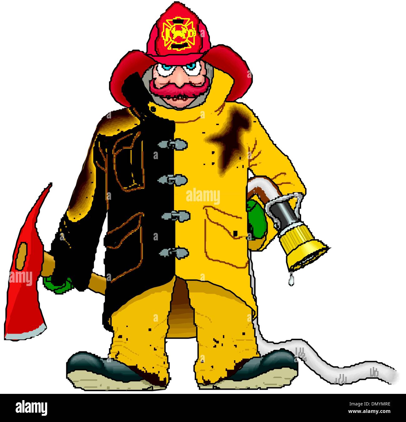Fireman brigade Stock Vector Images - Alamy