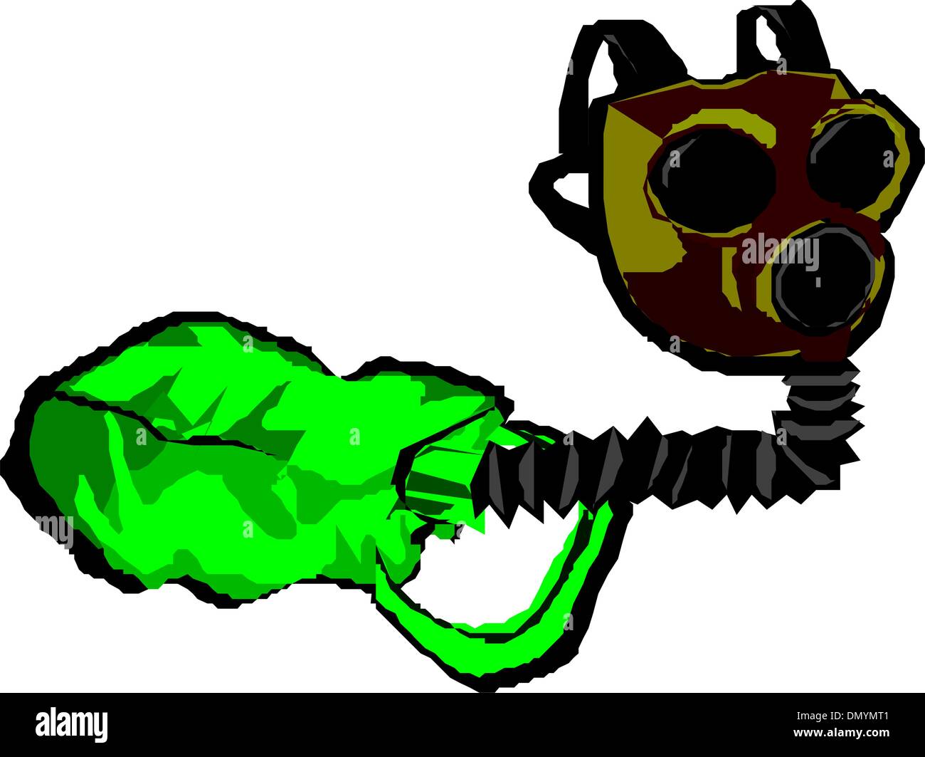 Gas mask Stock Vector Images - Alamy