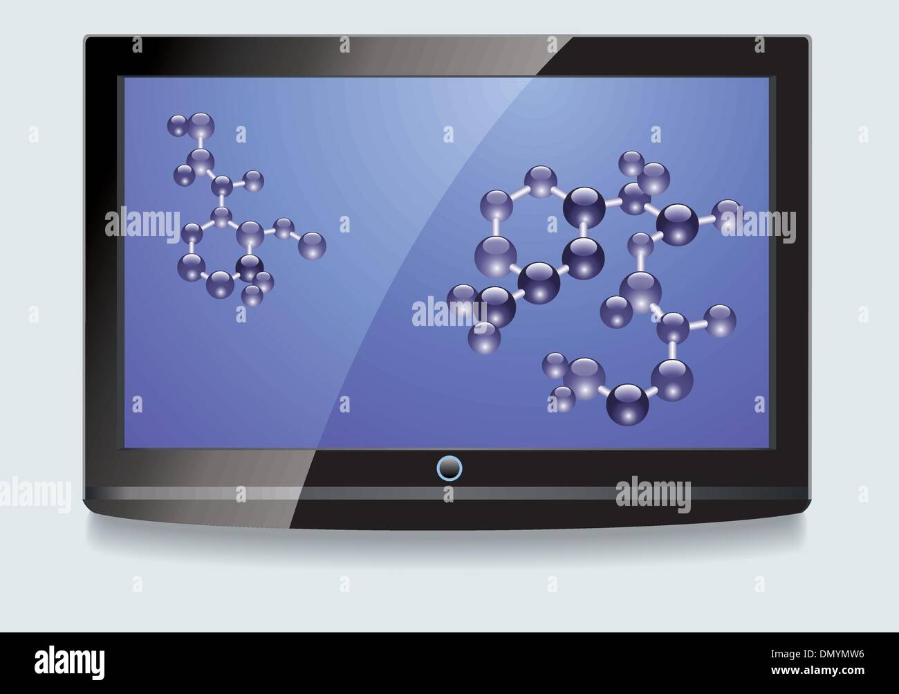 Screen monitor display Stock Vector Images - Alamy