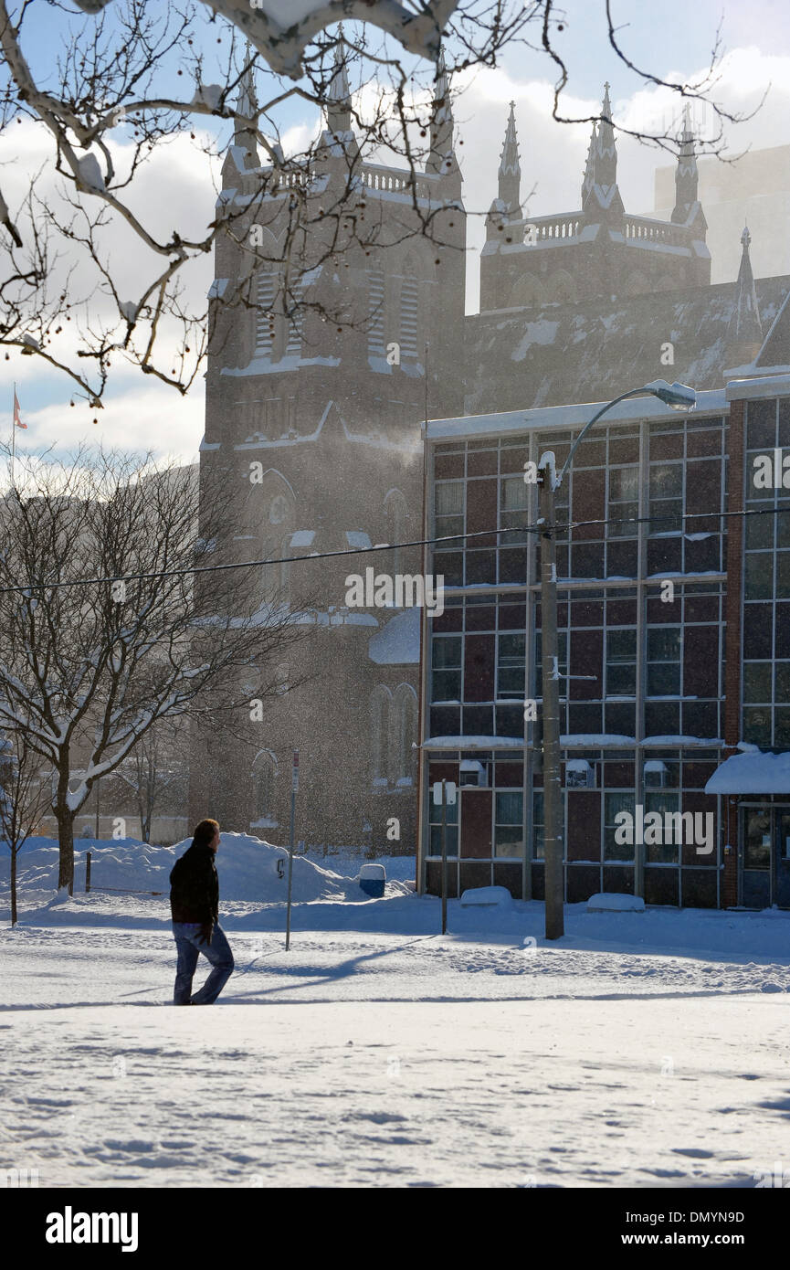 Man walking past church hi-res stock photography and images - Alamy