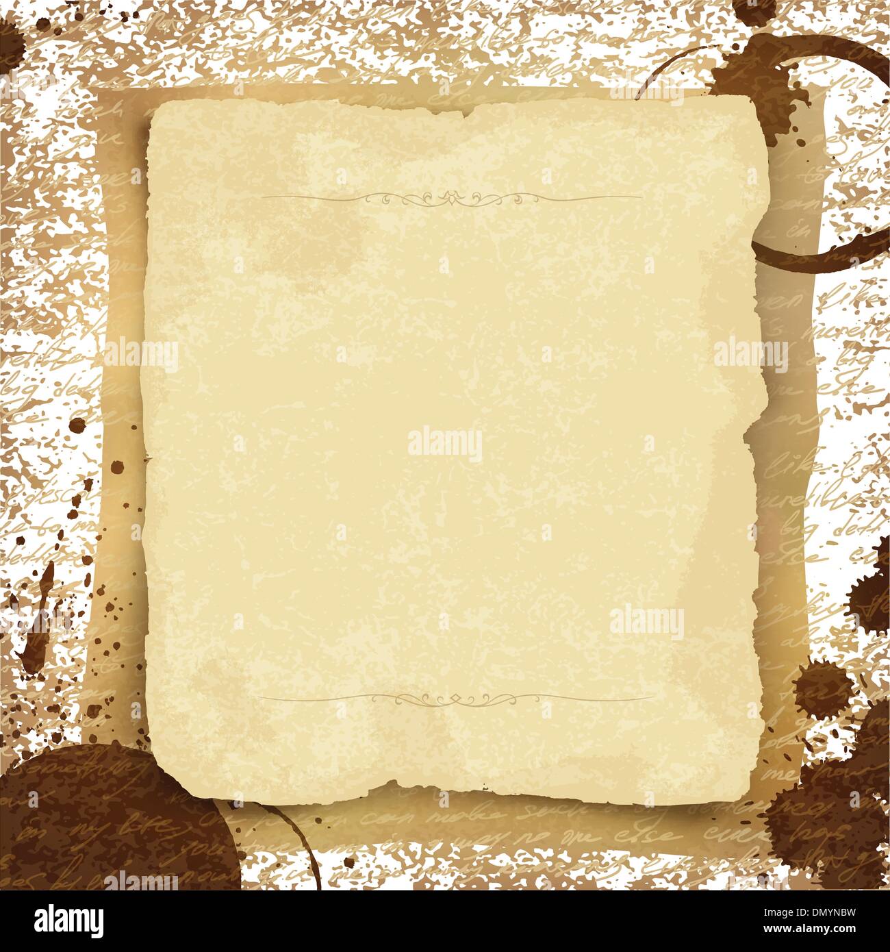 Abstract ancient manuscript background with space for text. Vect Stock ...